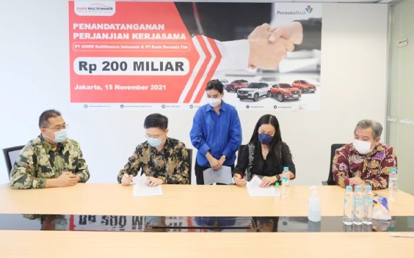 SGMW Multifinance Peroleh Fasilitas Kredit Rp200 Miliar dari PermataBank | Infobanknews