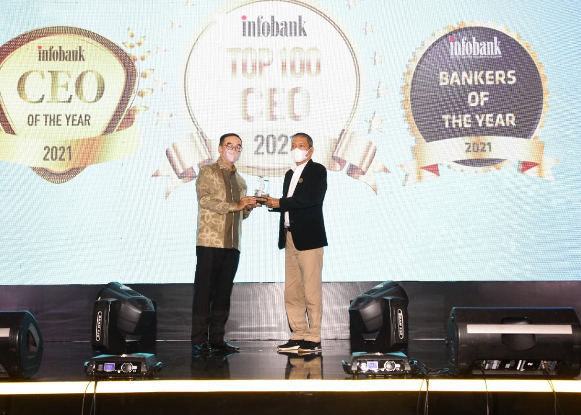 Cinta Suwandi Wiratno Berbuah Predikat CEO of The Year 2021 | Infobanknews