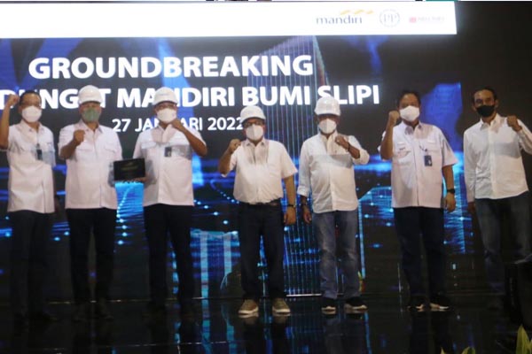Groundbreaking Gedung IT Mandiri | Infobanknews