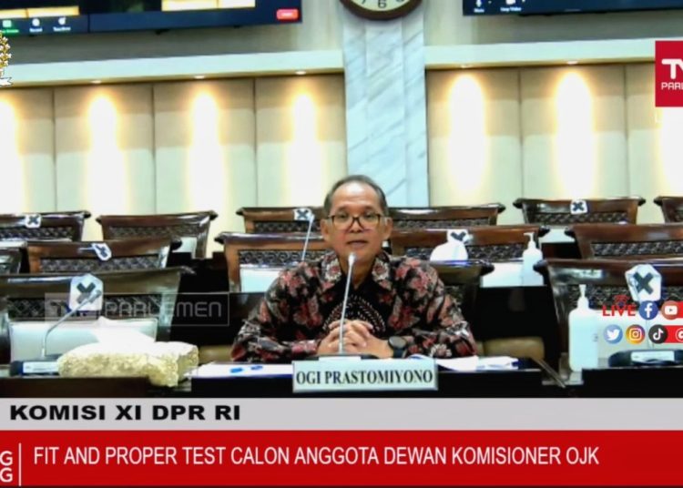 Fit and Proper Test, Ogi Prastomiyono Siap Beri Opsi Konsolidasi ...