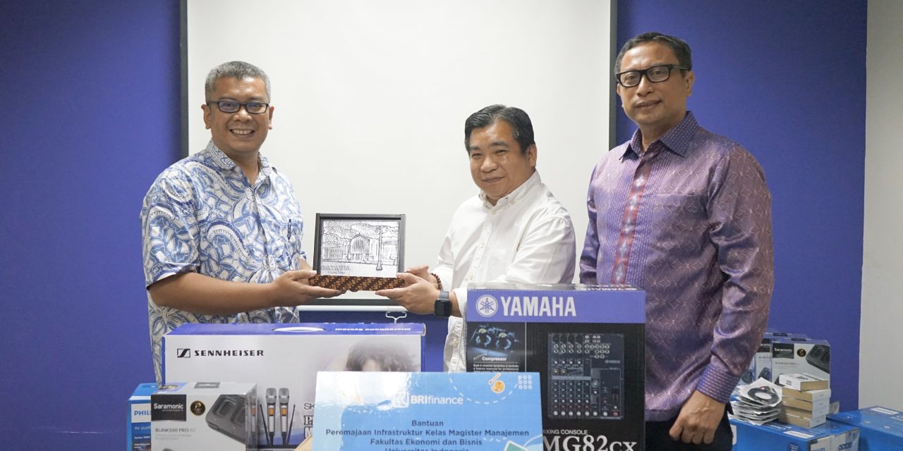 Fokus Pendidikan, BRI Finance Serahkan Bantuan kepada MM UI | Infobanknews