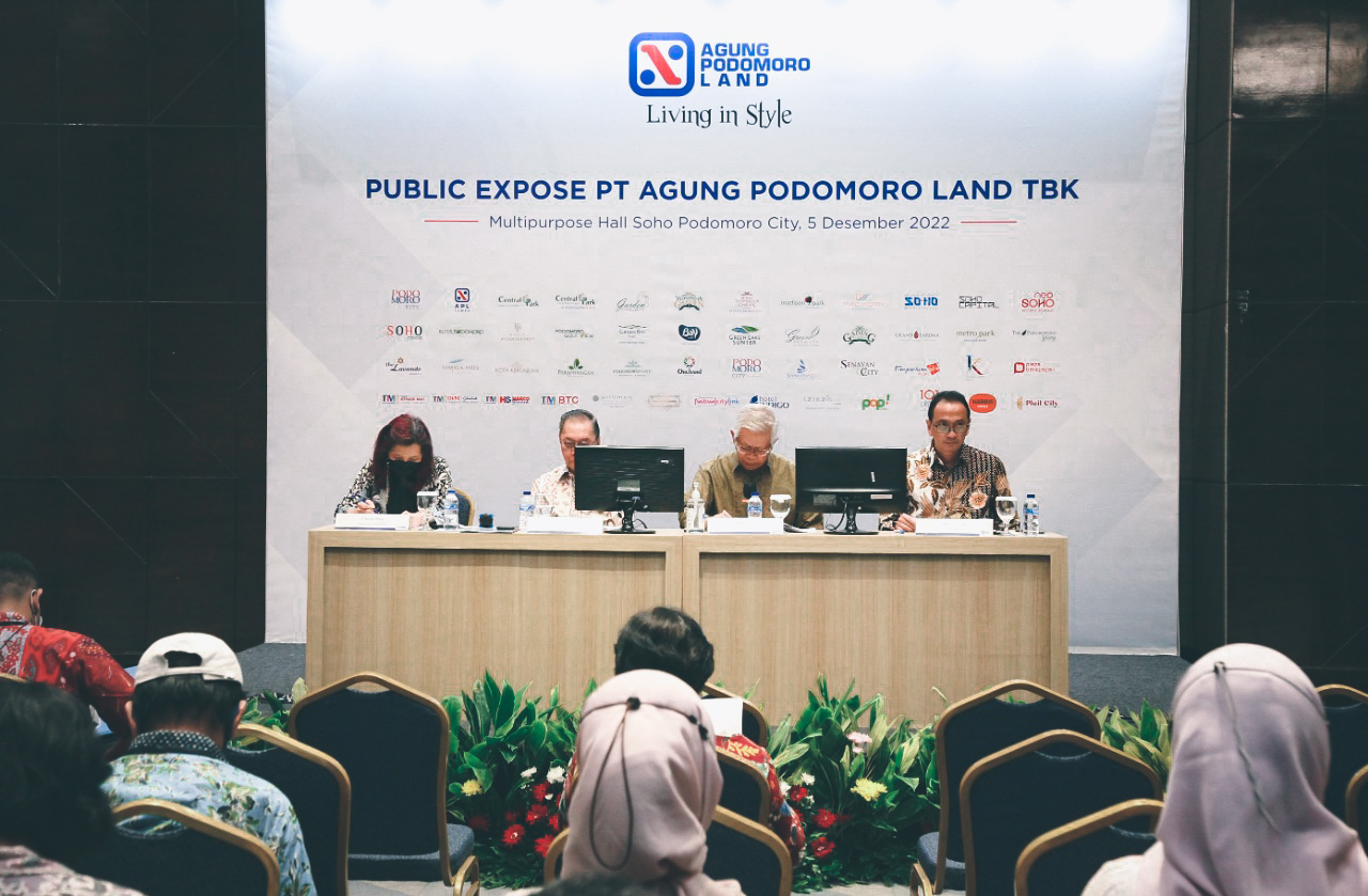 Public Expose Agung Podomoro Land | Infobanknews