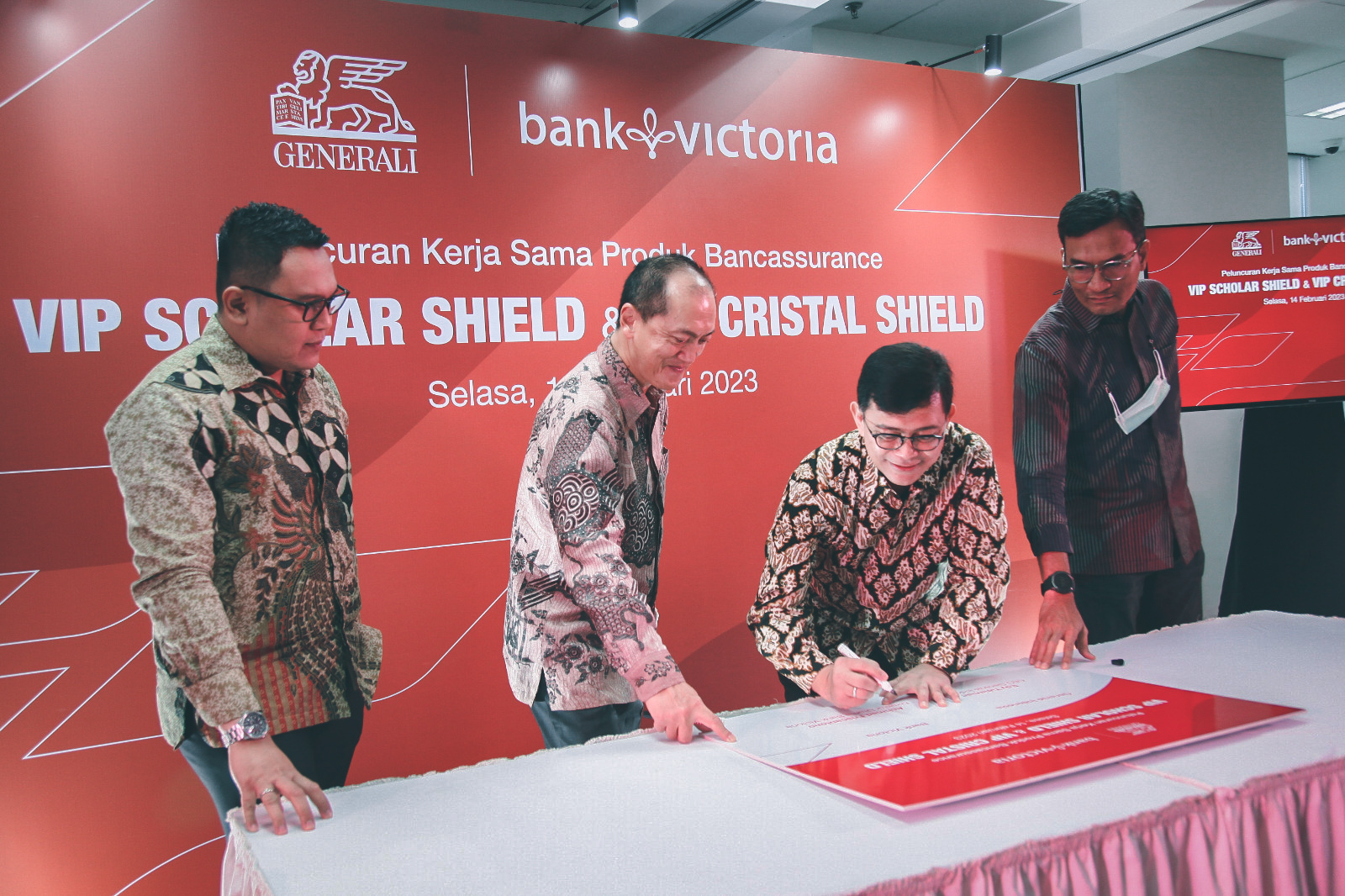 Generali Gandeng Bank Victoria Luncurkan Bancassurance | Infobanknews