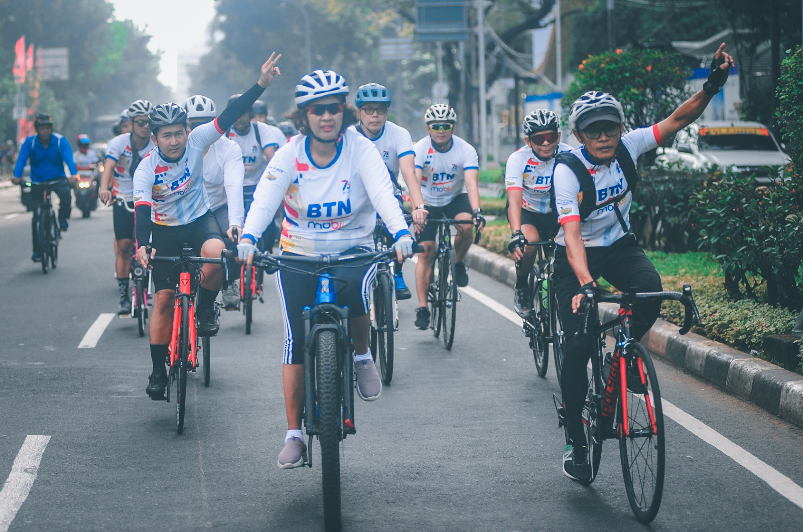 Gowes Bareng HUT Ke73 BTN | Infobanknews