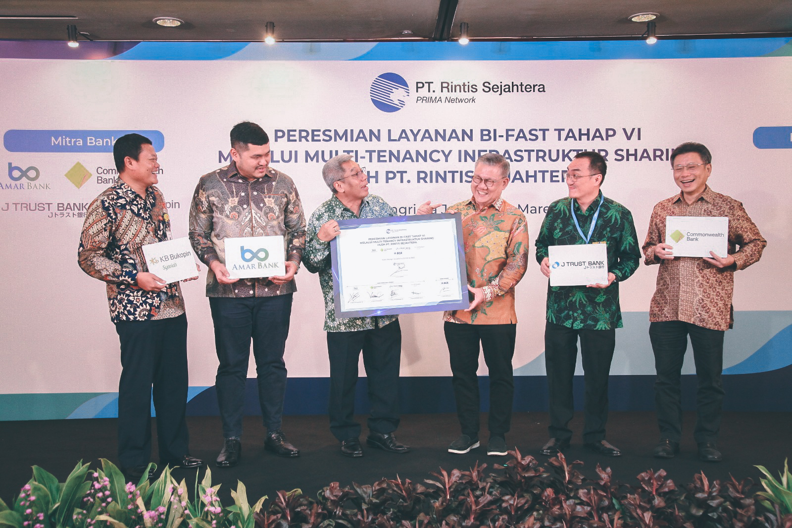 Peresmian Layanan BI-FAST Tahap VI - Infobanknews