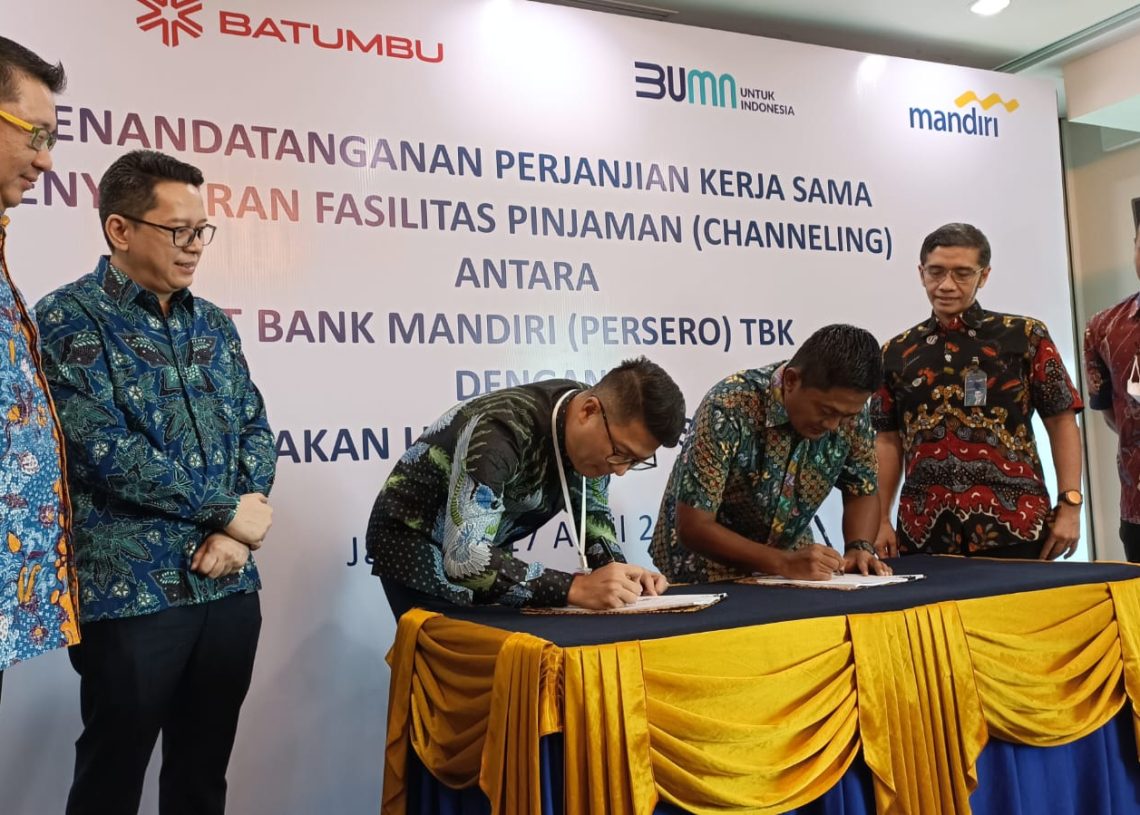 Gandeng Batumbu, Bank Mandiri Targetkan Salurkan Kredit Rp50 M ke UMKM | Infobanknews