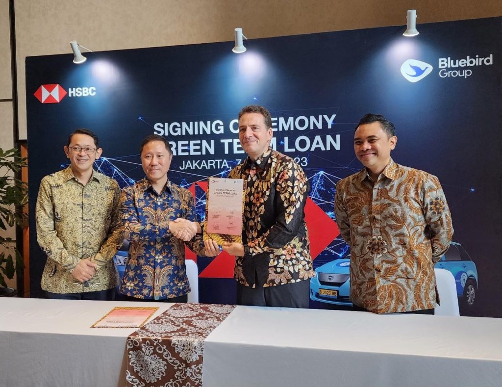 HSBC Indonesia Salurkan Pinjaman Rp350 Miliar ke Blue Bird | Infobanknews