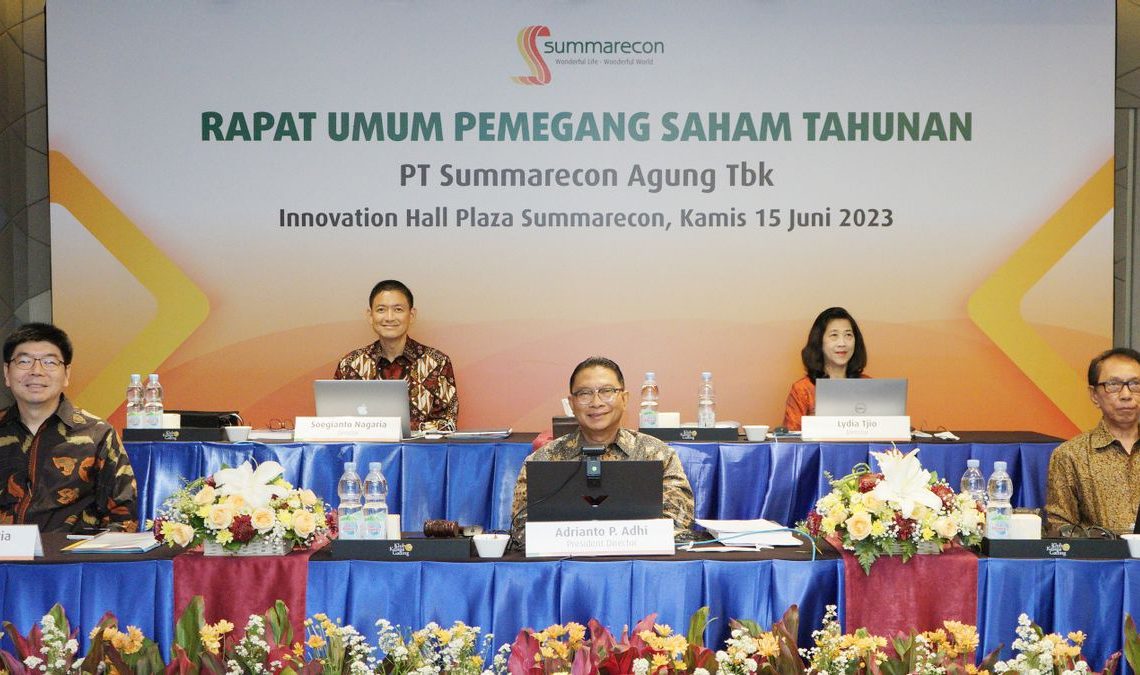 Summarecon Agung (SMRA) Siap Tebar Dividen Rp115 Miliar | Infobanknews
