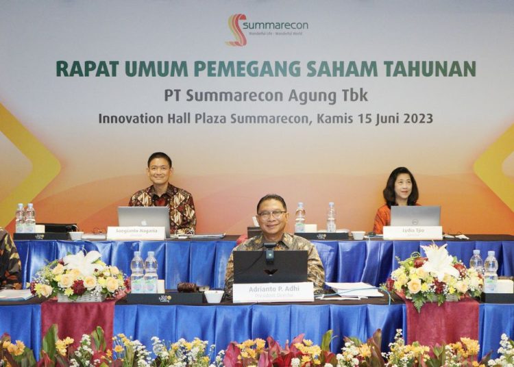 Summarecon Agung (SMRA) Siap Tebar Dividen Rp115 Miliar | Infobanknews