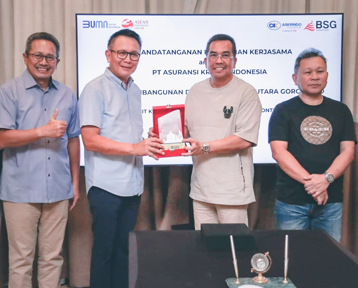 Perluas Kerjasama Asuransi Kredit dan Bank Garansi, Askrindo Gandeng Bank SulutGo | Infobanknews