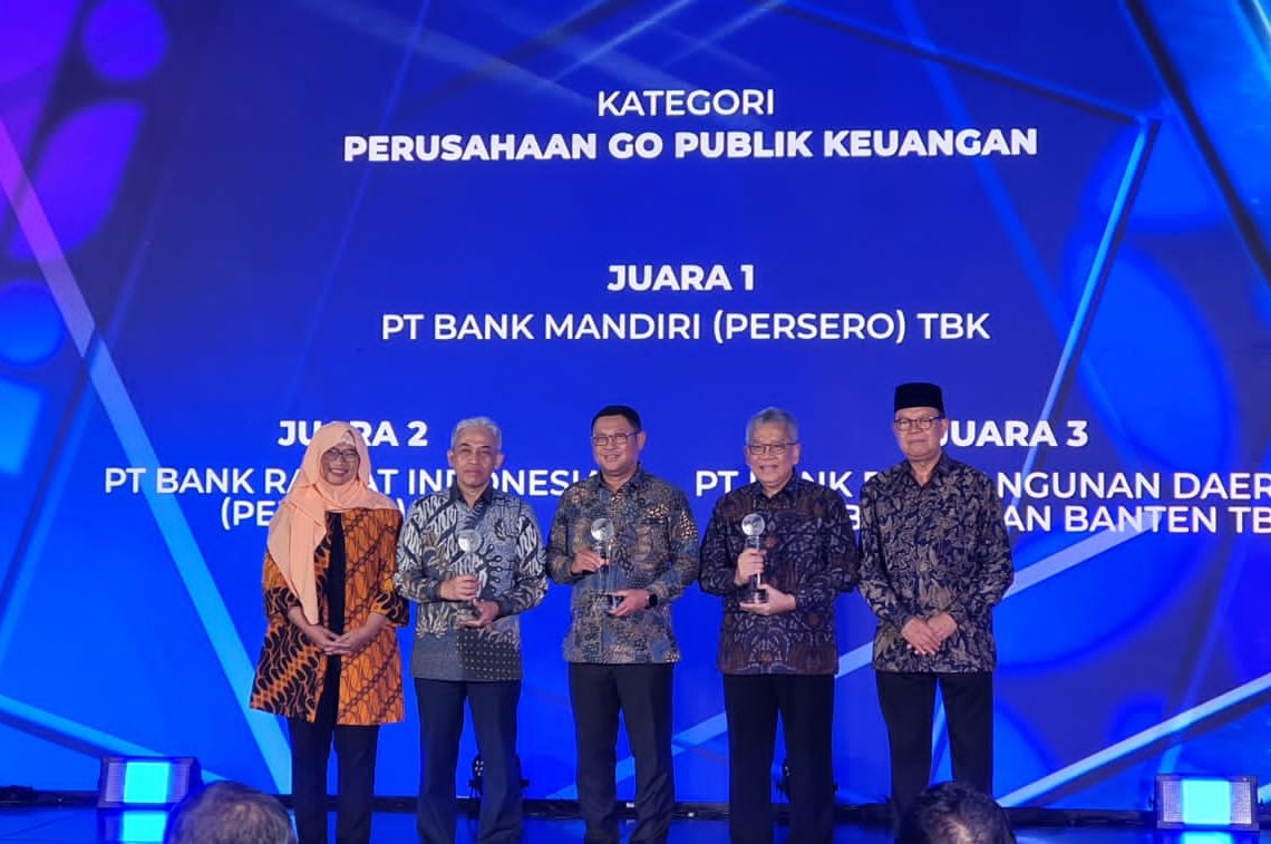 Konsisten Jaga Transparansi, Bank Mandiri Sabet Juara 1 Perusahaan Go Publik Keuangan ARA 2022 ...