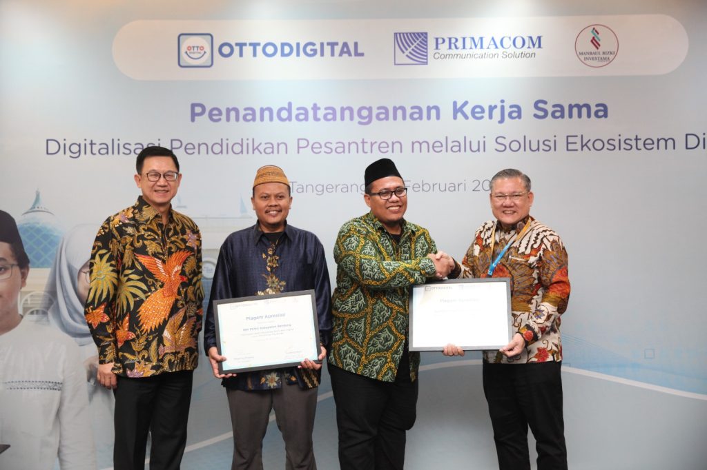 Primacom dan OttoDigital Kolaborasi Perkuat Ekosistem Digital di Pesantren | Infobanknews