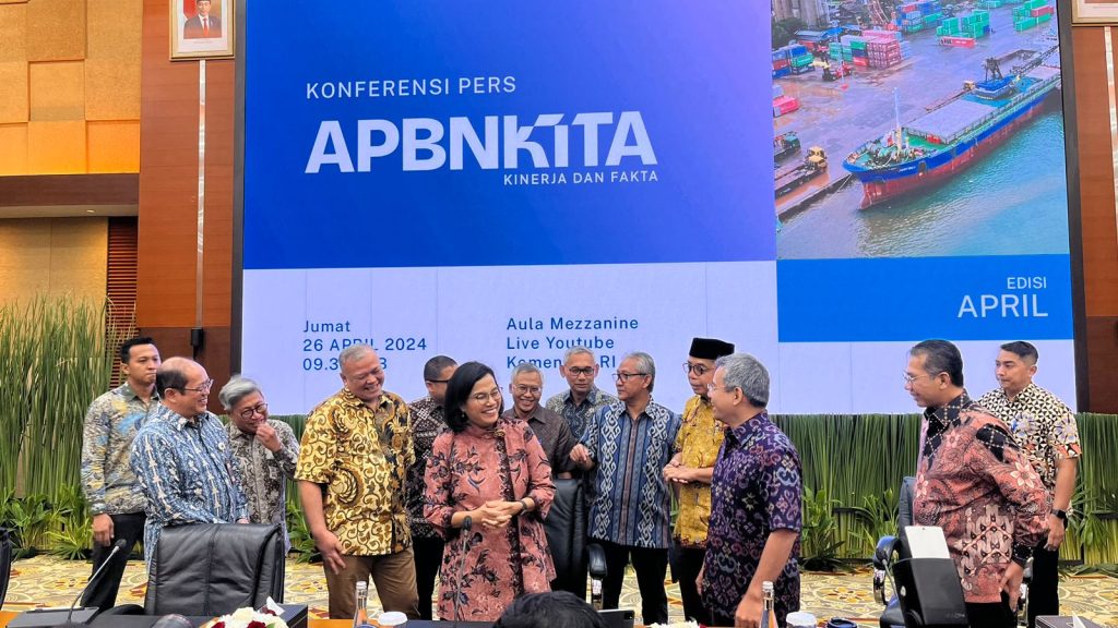 Sri Mulyani Lapor APBN Maret 2024 Masih Surplus Rp8,1 Triliun | Infobanknews