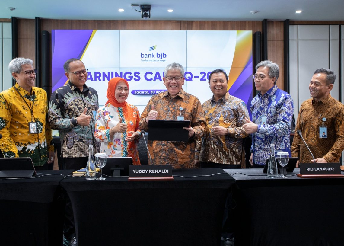 Tumbuh 1,6 Persen, Laba Bank BJB Jadi Rp453 Miliar di Kuartal I 2024 | Infobanknews