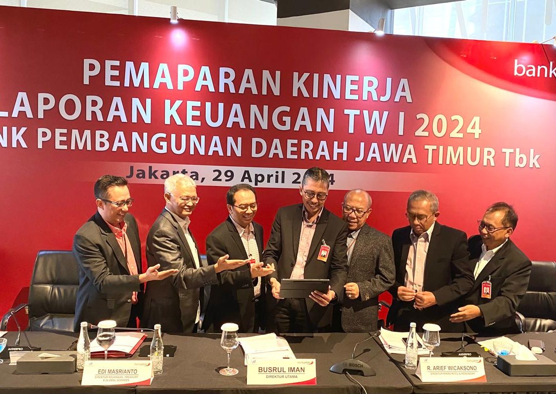 Bukukan Laba Rp310 M di Kuartal I 2024, Begini Strategi Bank Jatim Memacu Kinerja | Infobanknews