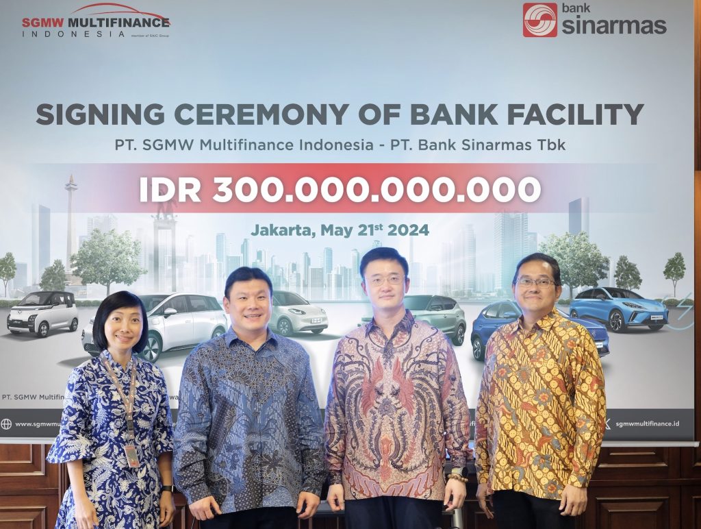 SGMW Multifinance Indonesia Raih Kucuran Dana Segar dari Bank Sinarmas, Segini Nilainya ...