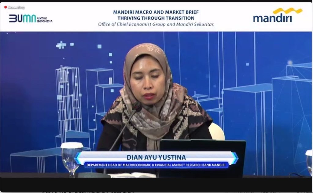 Bank Mandiri Proyeksikan Ekonomi RI Tumbuh 5,06 Persen di 2024 | Infobanknews