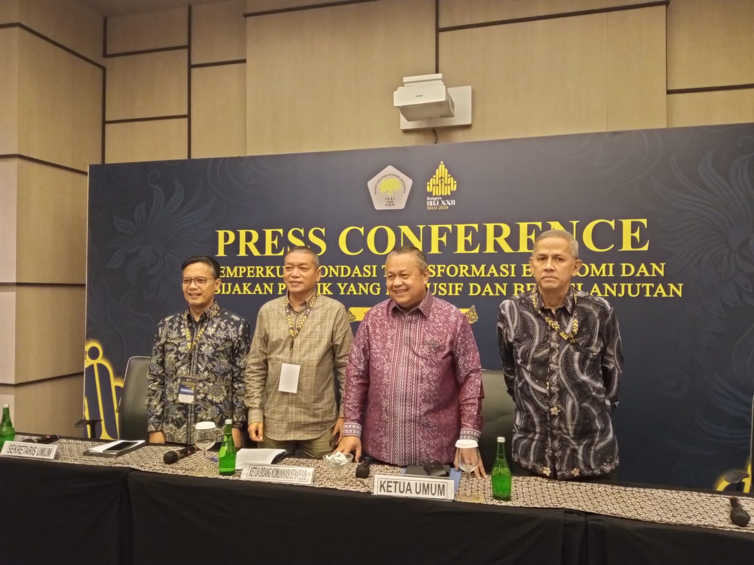 Sah! Perry Warjiyo Kembali Terpilih jadi Ketua Umum ISEI Periode 2024-2027 | Infobanknews