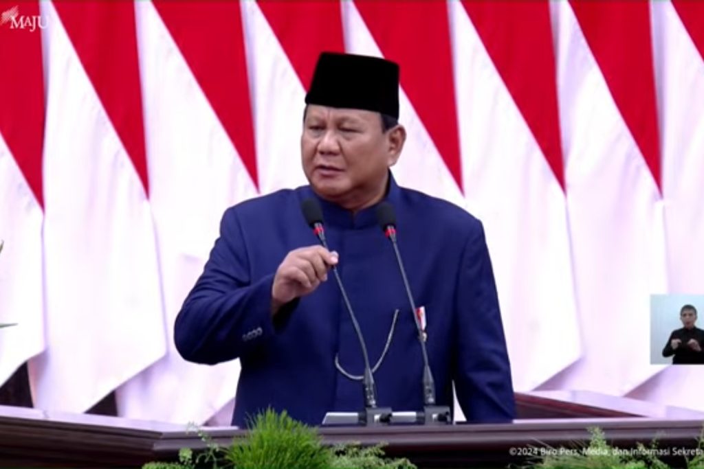 Ini Pidato Lengkap 53 Menit Prabowo Subianto usai Dilantik jadi Presiden RI Periode 2024-2029 ...