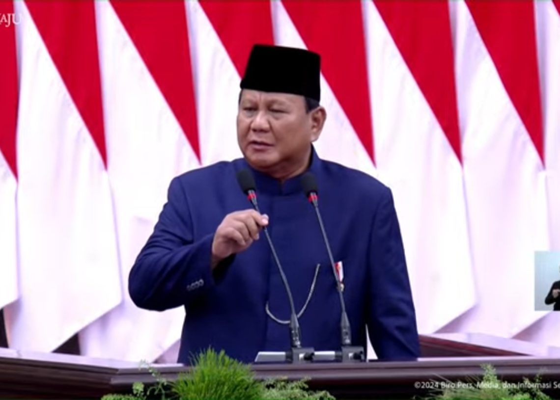 Ini Pidato Lengkap 53 Menit Prabowo Subianto usai Dilantik jadi ...