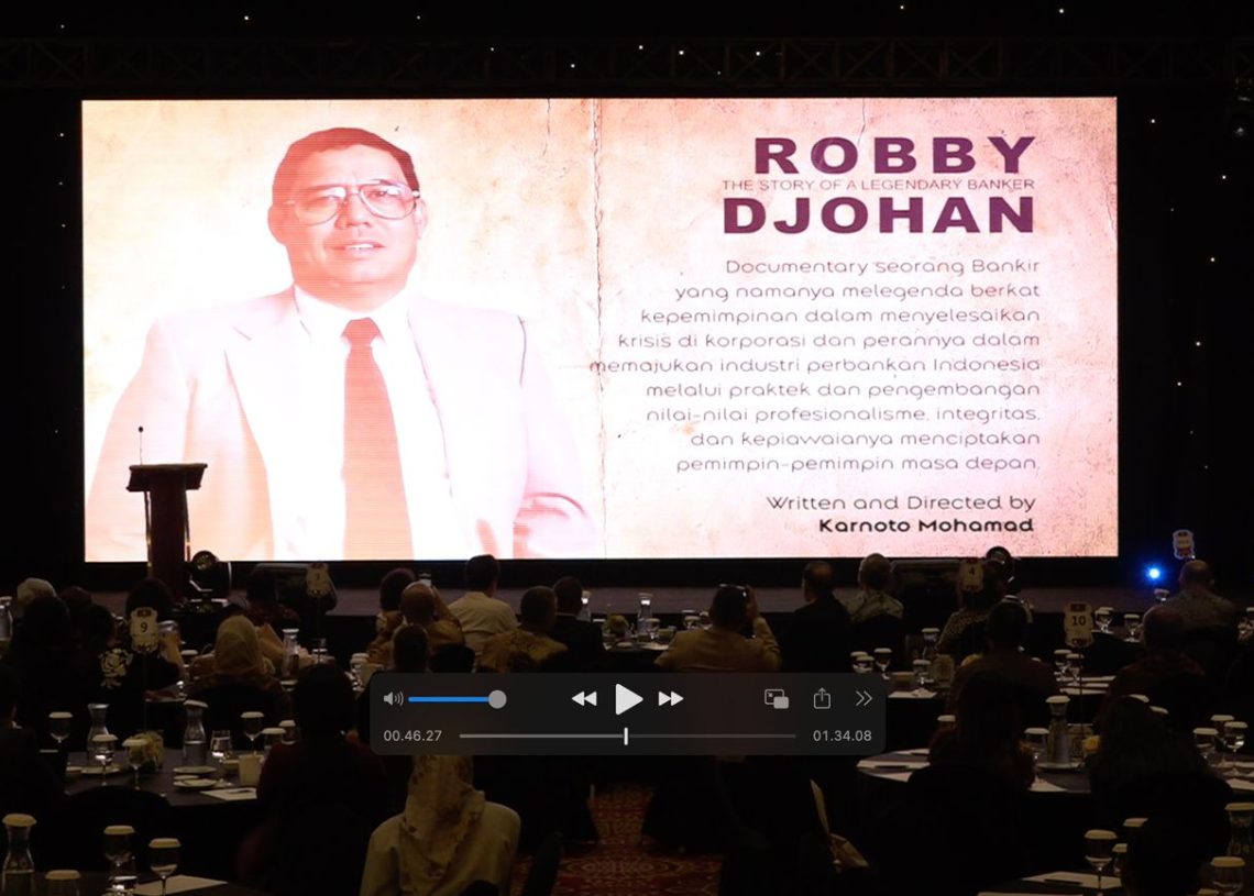 Mengenang Bankir Legendaris Robby Djohan di Film The Story of a ...
