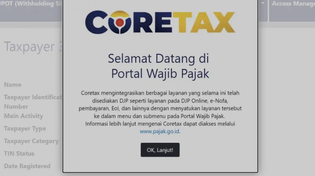 Presiden Prabowo Luncurkan Coretax DJP, Berikut Pengertian dan Cara Login | Infobanknews