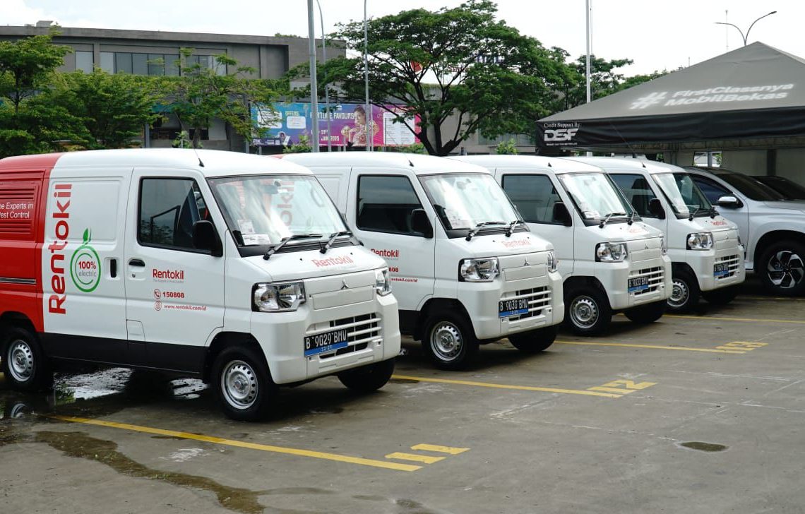 Alasan Rentokil Initial Pilih Mitsubishi L100 EV jadi Armada ...