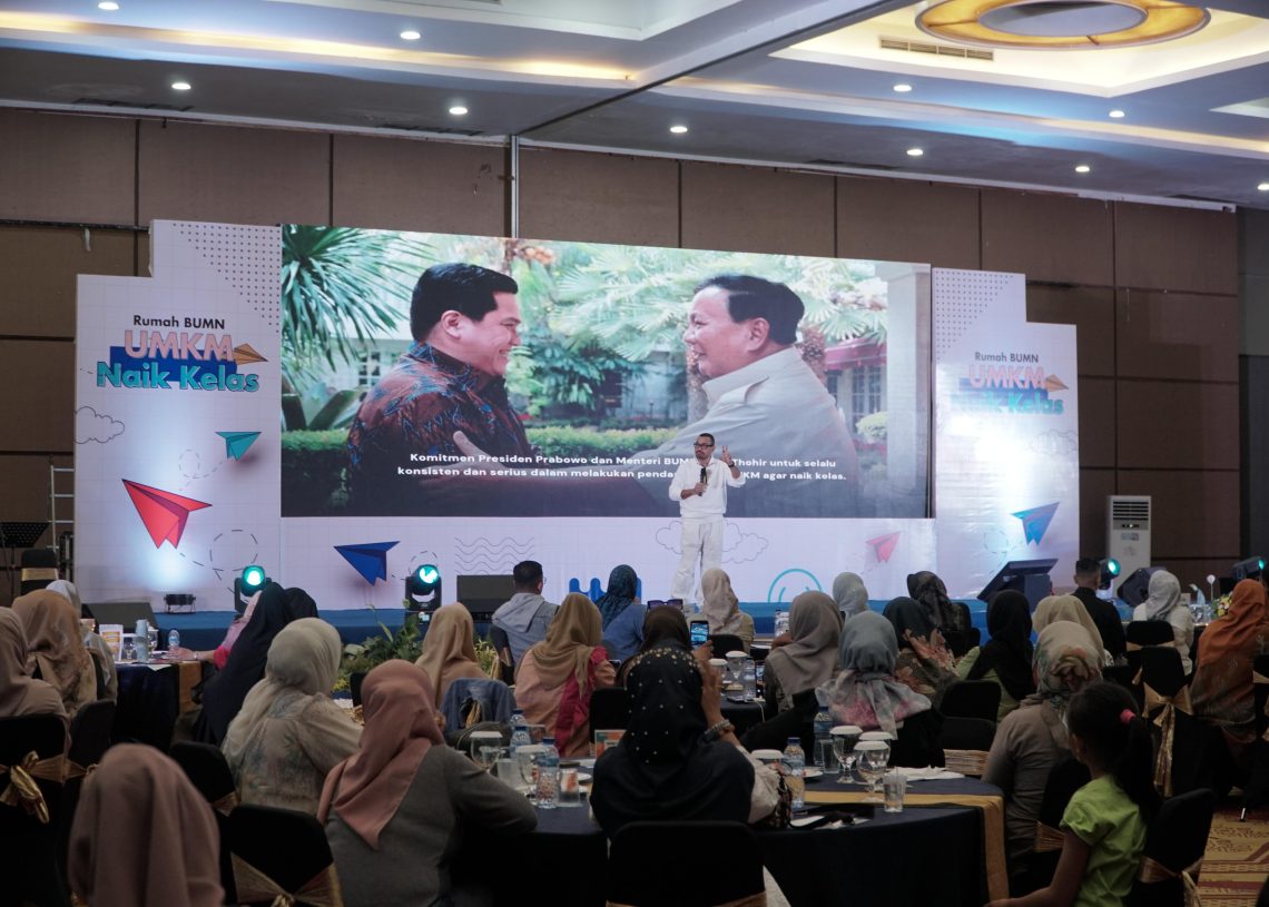 Langkah Konkret Erick Thohir Dukung Ekonomi Kerakyatan Lewat UMKM Naik Kelas | Infobanknews