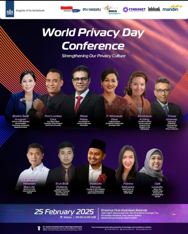 World Privacy Day Conference Digelar Besok, Hadirkan Ahli dan Tokoh PDP ...