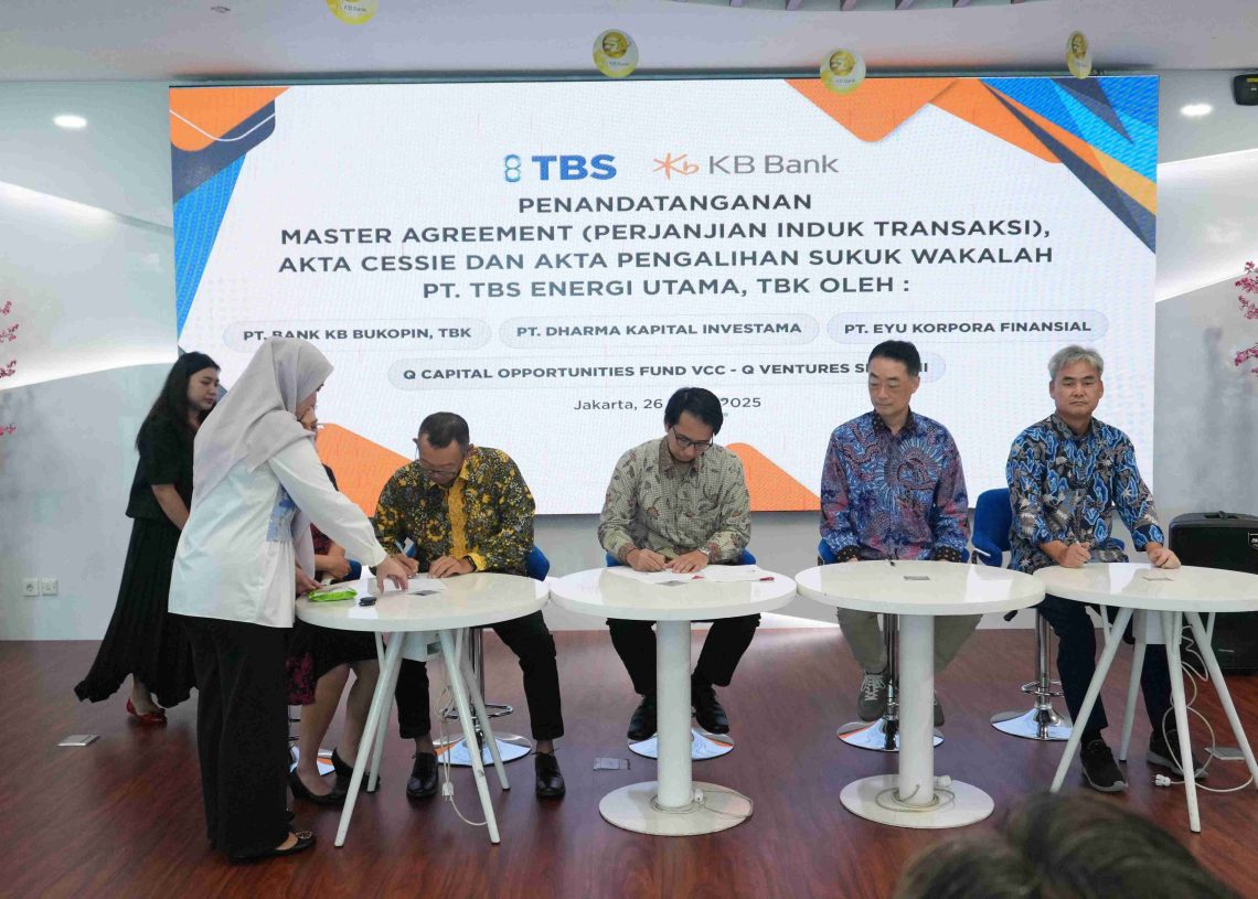 Pakai Skema Asset Swap, KB Bank Transaksi Sukuk dengan TBS Energi Utama | Infobanknews