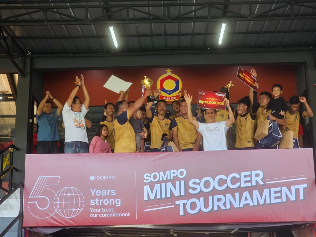 MUF Bawa Pulang Trofi Sompo Mini Soccer 2025 usai Tundukkan BRI Multifinance | Infobanknews