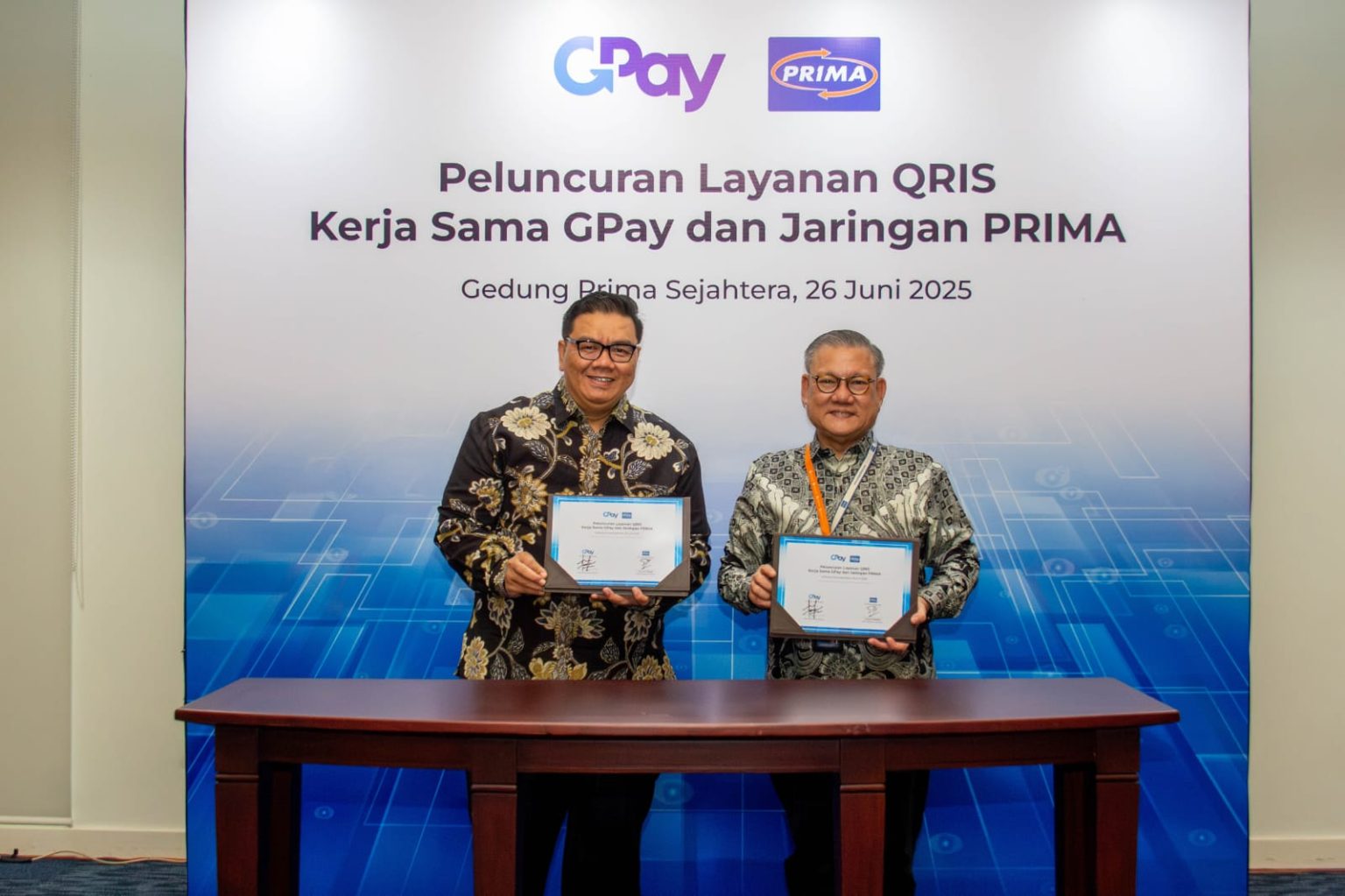 GPay dan Jaringan PRIMA Luncurkan Layanan QRIS Terintegrasi | Infobanknews