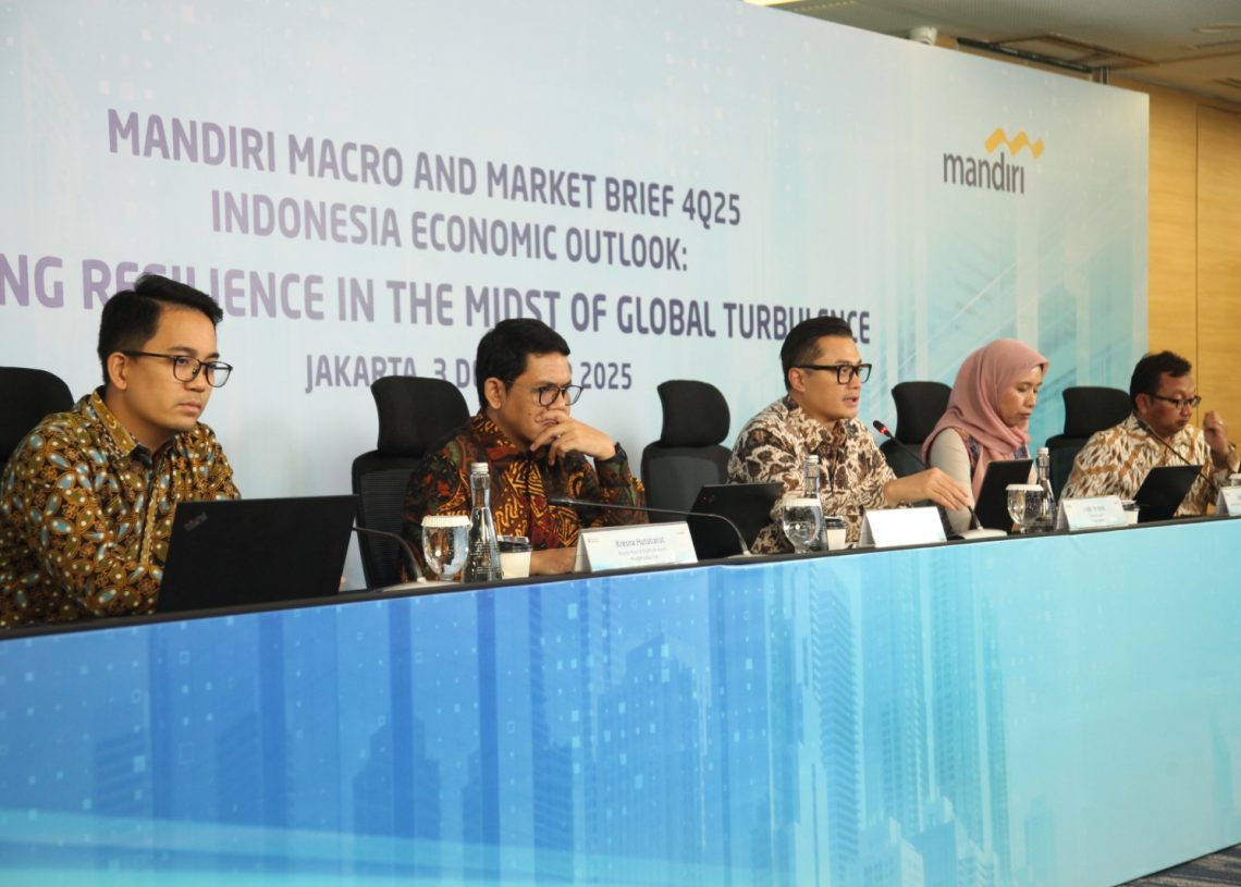 Bank Mandiri Proyeksikan Ekonomi RI Tumbuh 5,08 Persen di Kuartal IV ...